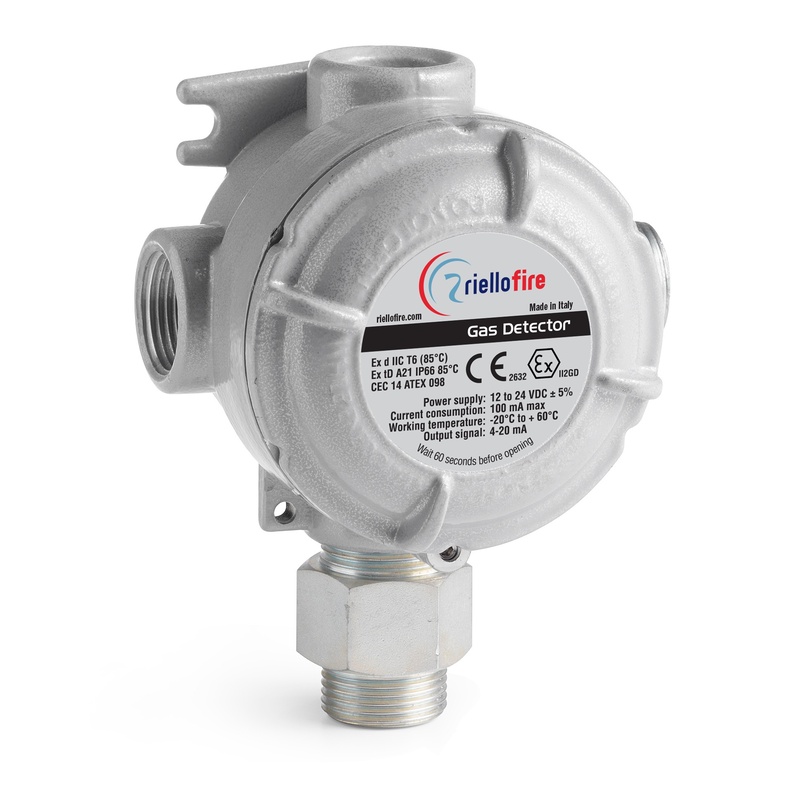 CARBON MONOXIDE (CO) gas detector ATEX - IP66 – Riello – SFS.co.za